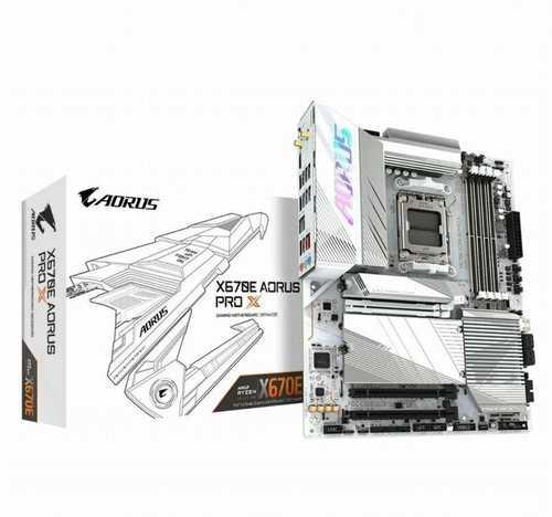 Системная плата Gigabyte X670E aorus PRO X