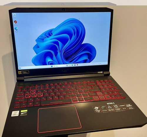 Ноутбук Acer Nitro 144гц / i5-10300 / GTX1650