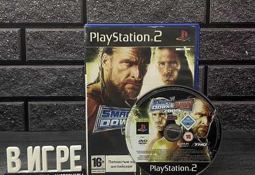 Игра WWE SmackDown vs Raw 2009 (PS2)