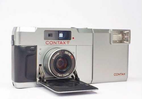 Пленочный фотоаппарат Contax T Sonnar F2.8 Kyocera