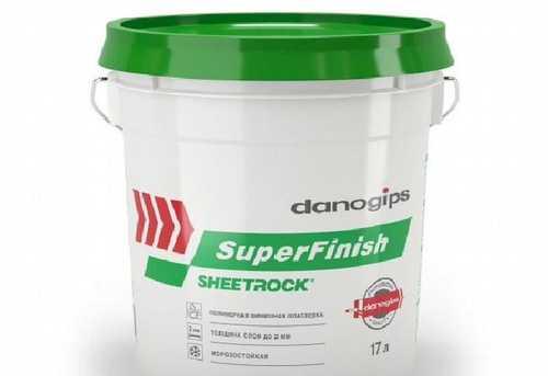 Шпатлевка Danogips SuperFinish (Шитрок) 17 л/28 кг