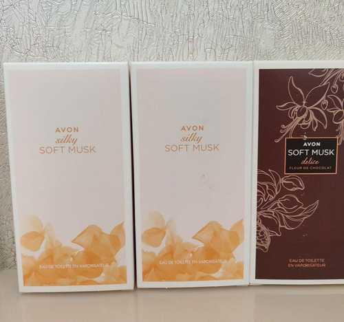 Духи avon soft musk, delice