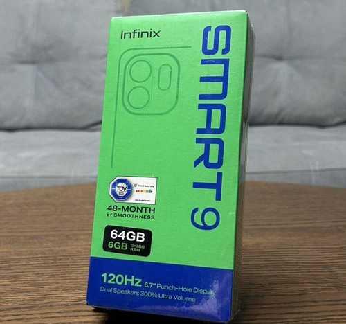 Infinix Smart 9, 3/64 ГБ