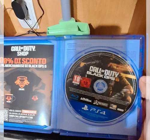 Call of Duty black ops 6 ps4 диск