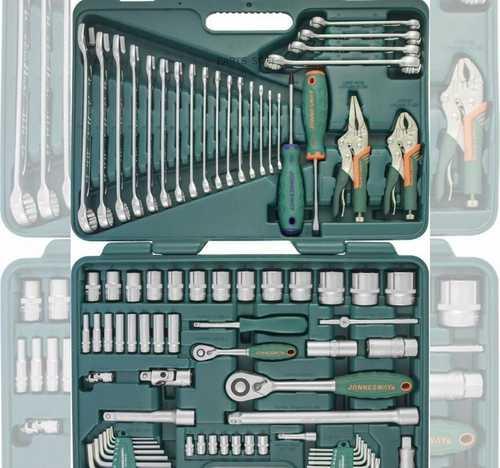 Jonnesway S04H52478S набор инструмента универсальный 1/4'', 1/2''DR, 78 предметов\