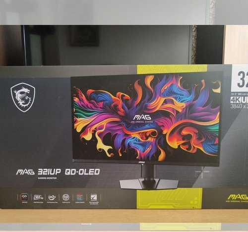 31.5 Монитор MSI MAG 321UP QD-oled