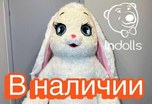 Надувная кукла Белый заяц 2м