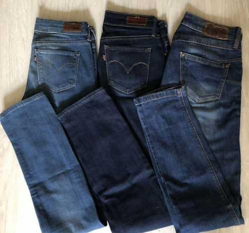 Джинсы levis, replay, colins, hm, mango, ostin