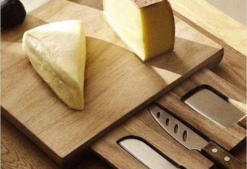 Доска с ножами для сыра + шпажки Zara Home новые