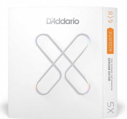 Cтруны для акустической гитары 10-47 D'Addario xsa