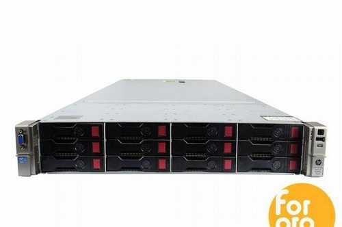 Сервер HP DL380e G8 8sff 2xE5-2430 96GB, H240