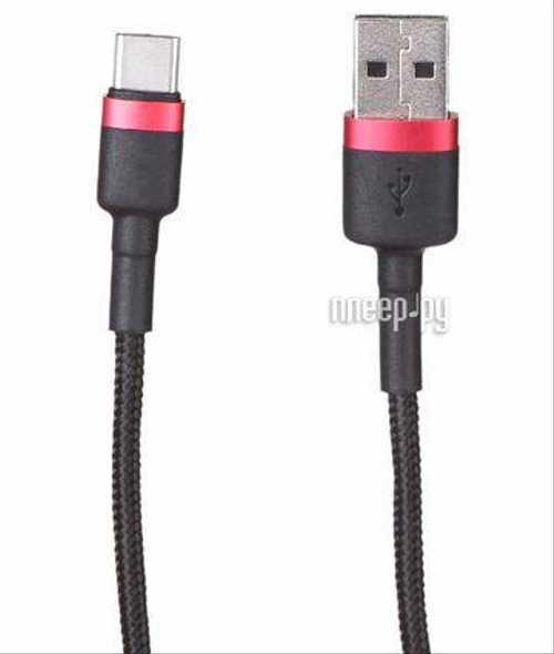 Baseus cafule Cable USB - Type-C 2A 3m Red-Bla