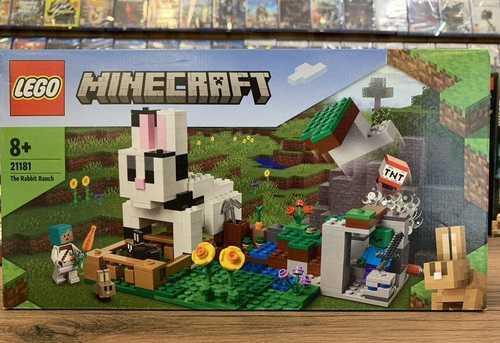 Lego Minecraft 21181 - Кроличье ранчо