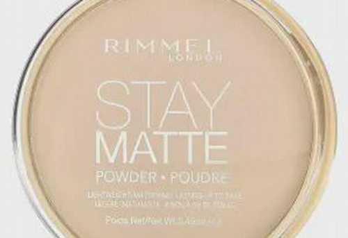 Матовая пудра Rimmel London Stay Matte Powder отте