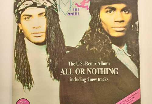 LP Milli Vanilli – All Or Nothing / Sweden 1989