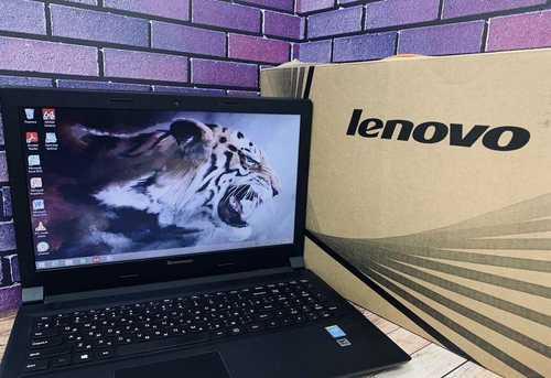 Ноутбук Lenovo 15.6 4 ядра Intel HDD 500 В Коробке