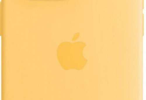 Силиконовый чехол для iPhone 14 Pro (желтый)