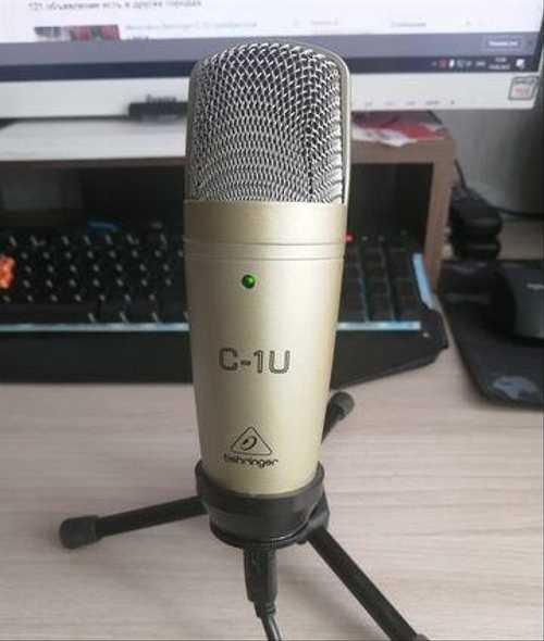 Студийный микрофон USB Behringer C-1U