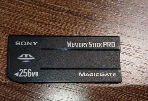 Sony memory stick pro 256 мб