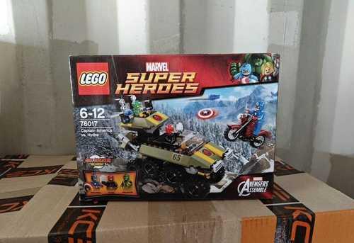 Новый Lego SH 76017 Captain America vs. Hydra
