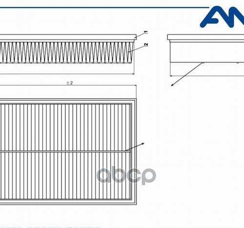 Фильтр воздушный amdfa317 AMD