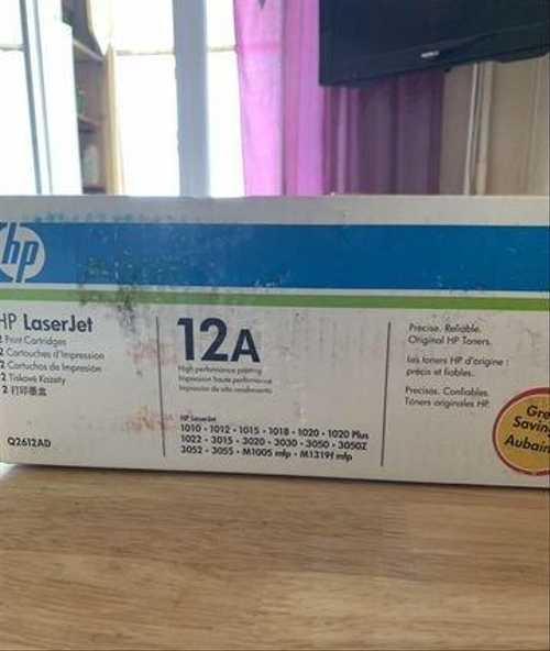 Картридж HP LaserJet Q2612AD