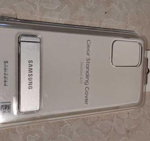Чехол Samsung a72 clear standing cover