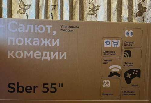 Новый 55” 4К Ultra HD– 139 см. Smart TV. WiFi