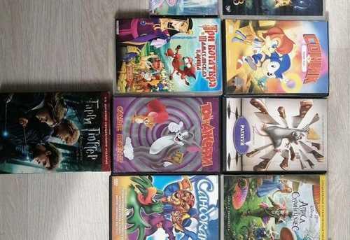 Dvd диски мультфильмы и игра симс