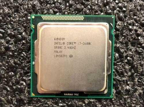 Процессор s1155 Core i7-2600k 3,4-3,8ггц/4core/8th