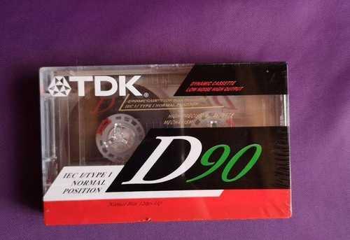 Аудиокассета TDK d90