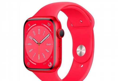Умные часы Apple Watch Series 8 45mm Красный