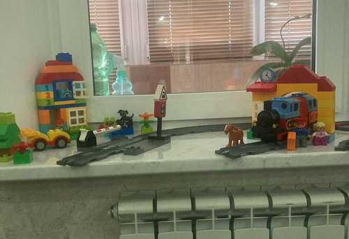 Lego duplo мой первый поезд + доп рельсы