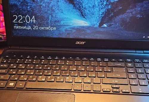 Ноутбук acer aspire e1-522. 6 gb. 320gb. Батарея