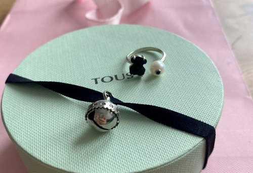 Серебряное кольцо Tous