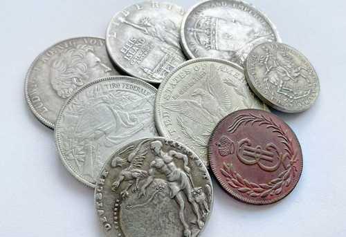 Иностранные юбилейные и российские монеты. Копии
