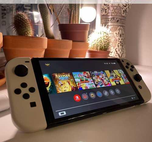 Nintendo Switch Oled прошитая 128gb