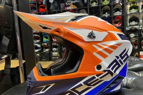 Шлем Acerbis X-track Orange/Blue