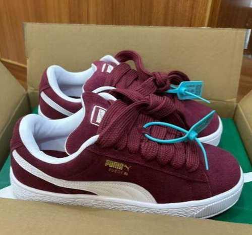 Puma suede XL красные (Оригинал)