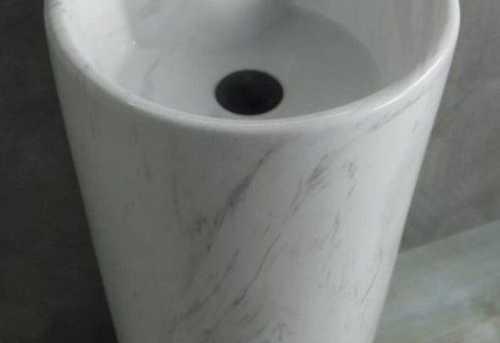 Раковина GID-ceramic Nb131wgs напольная (400х400)