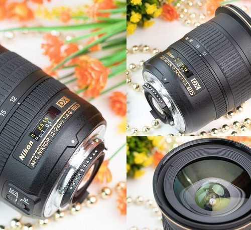 Nikon 12-24mm f/4G ED-IF AF-S DX. Новый