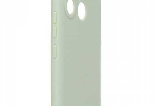 Чехол DF для Itel A49 Silicone Light Green itC