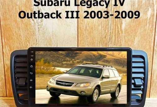 Subaru Legacy 4 Outback 3 магнитола Android новая