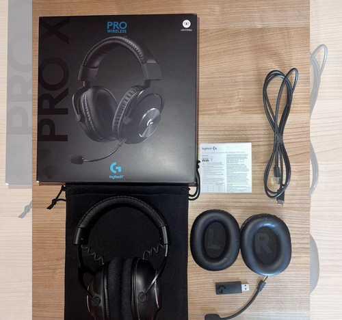 Игровые наушники Logitech G PRO X Wireless