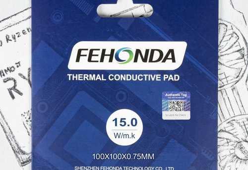 Термопрокладки Fehonda 0.75 мм, 15 Вт 100x100