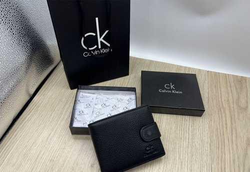 Мужской кожаный кошелёк Calvin Klein