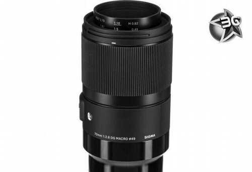 Объектив Sigma 70mm f/2.8 DG Macro Art Sony E Новы