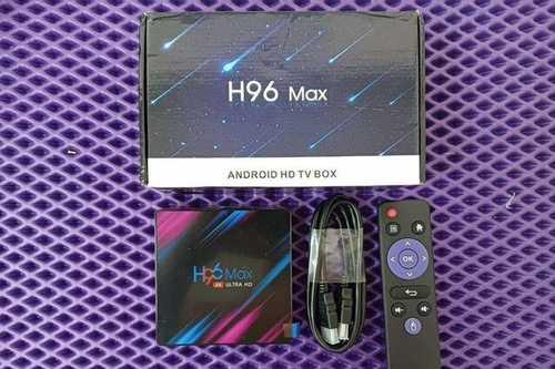 Smart TV приставка 4К H96 MAX