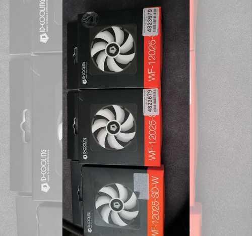 Вентилятор ID-cooling WF Series WF-12025-SD-W