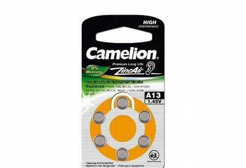 Camelion ZA13 BL-6 Mercury Free (A13-BP6(0Hg), бат